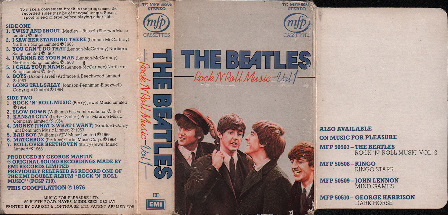 The Beatles UK Cassette