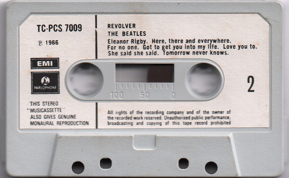 The Beatles UK Cassette