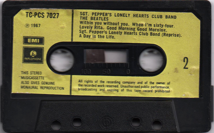 The Beatles UK Cassette