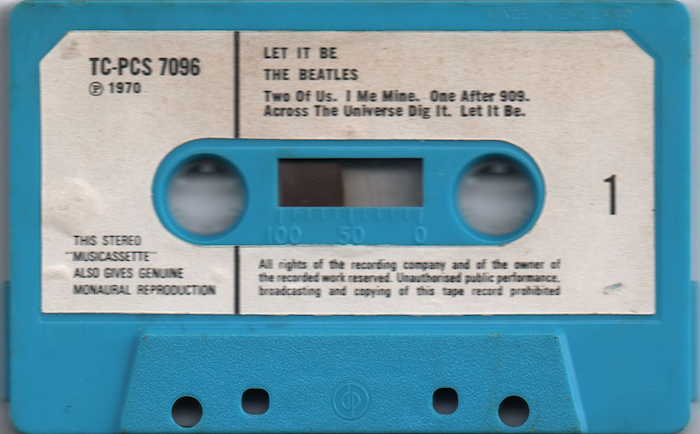The Beatles UK Cassette