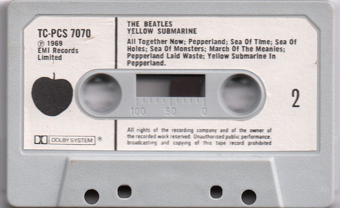 The Beatles UK Cassette