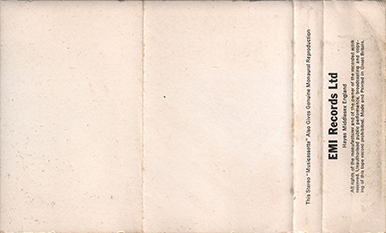 The Beatles UK Cassette