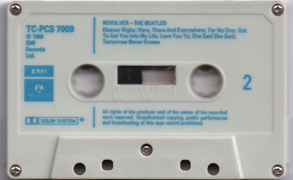 The Beatles UK Cassette