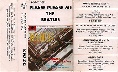 The Beatles UK Cassette