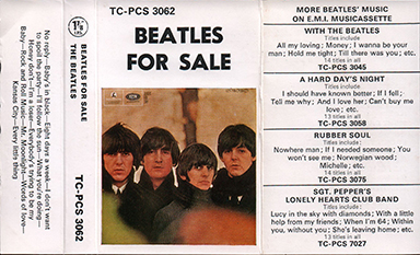 The Beatles UK Cassette