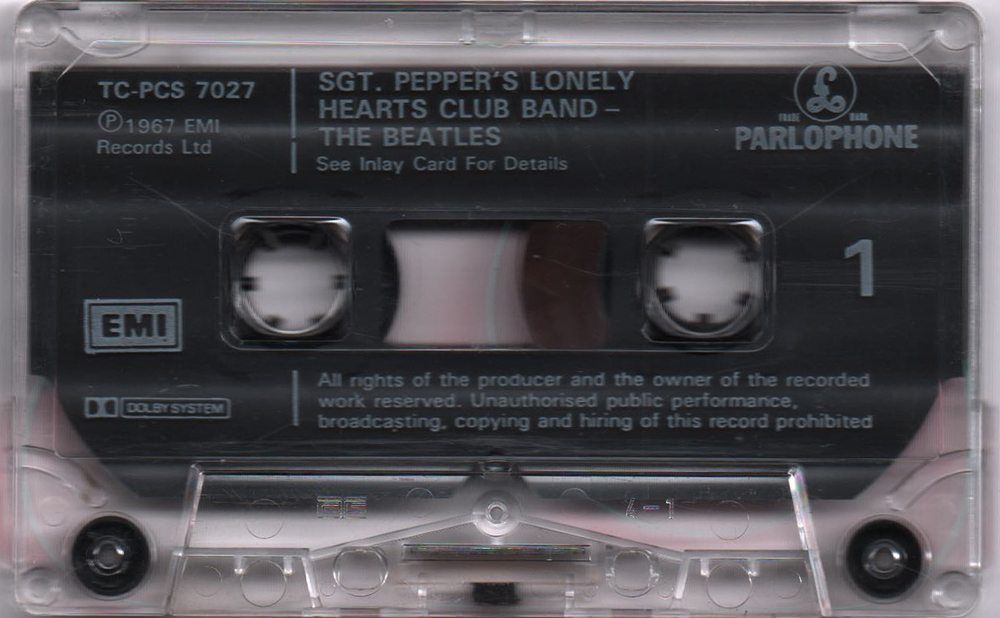 The Beatles UK Cassette