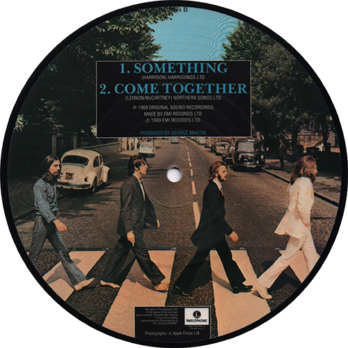 The Beatles U.K. Singles / 20th Anniversary Picture Disc