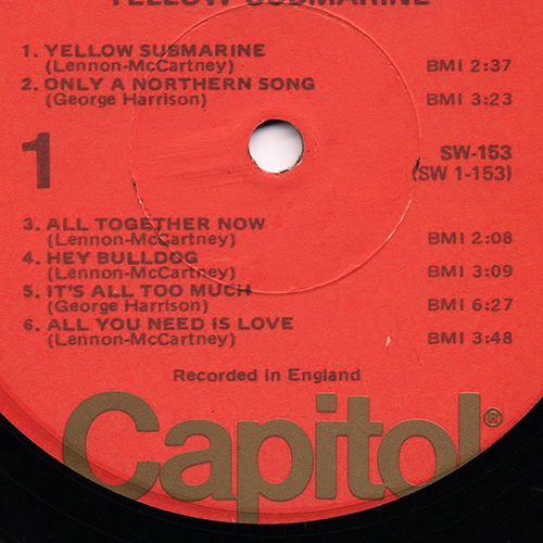 The Beatles U.S. LPs Capitol stereo