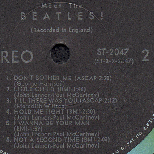 The Beatles U.S. LPs Capitol Stereo Released #1