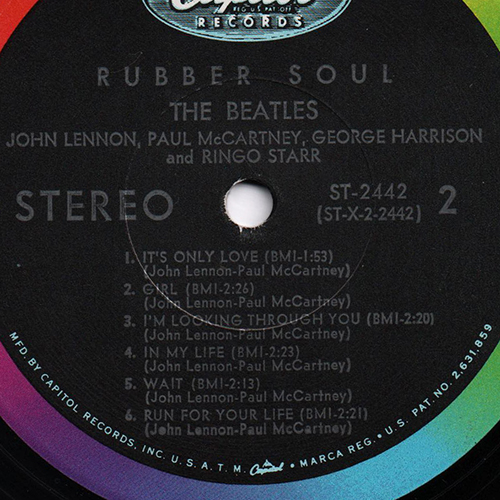 The Beatles U.S. LPs Capitol Stereo Released #2