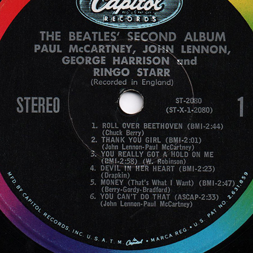 The Beatles U.S. LPs Capitol Stereo Released #1