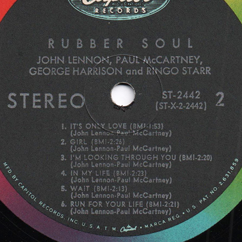 The Beatles U.S. LPs Capitol Stereo Released #2