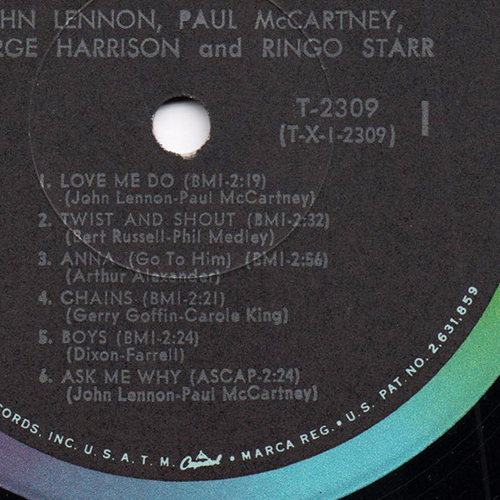 The Beatles U.S. LPs Capitol Stereo Released #2