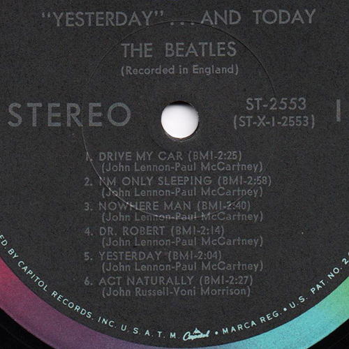 The Beatles U.S. LPs Capitol Stereo Released #2
