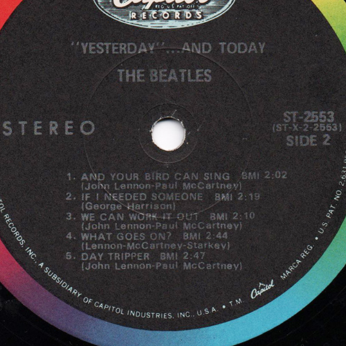 The Beatles U.S. LPs Capitol Stereo Released #2