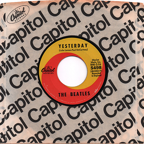 The Beatles U.S. Singles